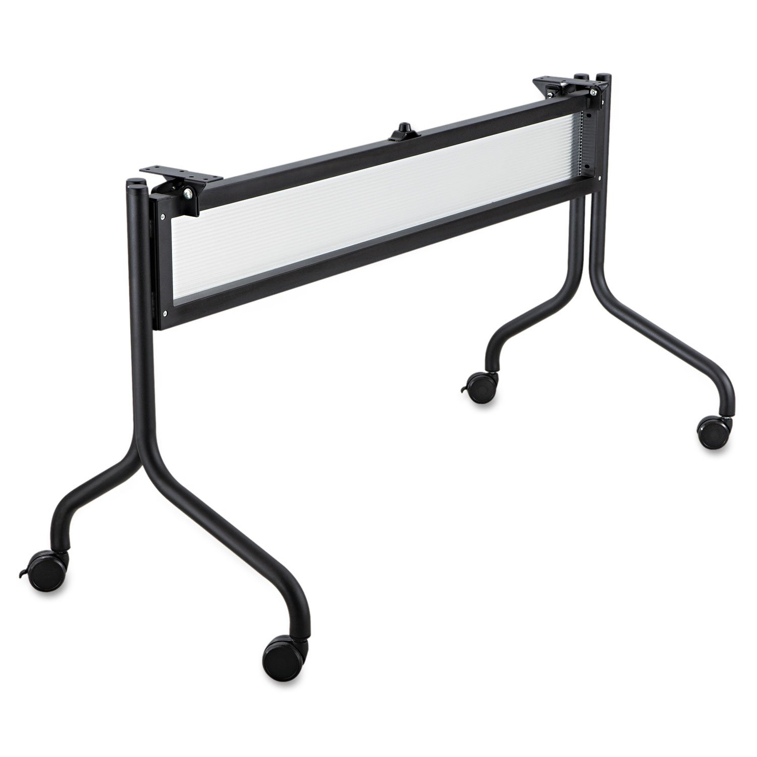 Safco Products 2031BL Impromptu Table Base for 60 and 72 Wide Table Tops (sold separately) Black by