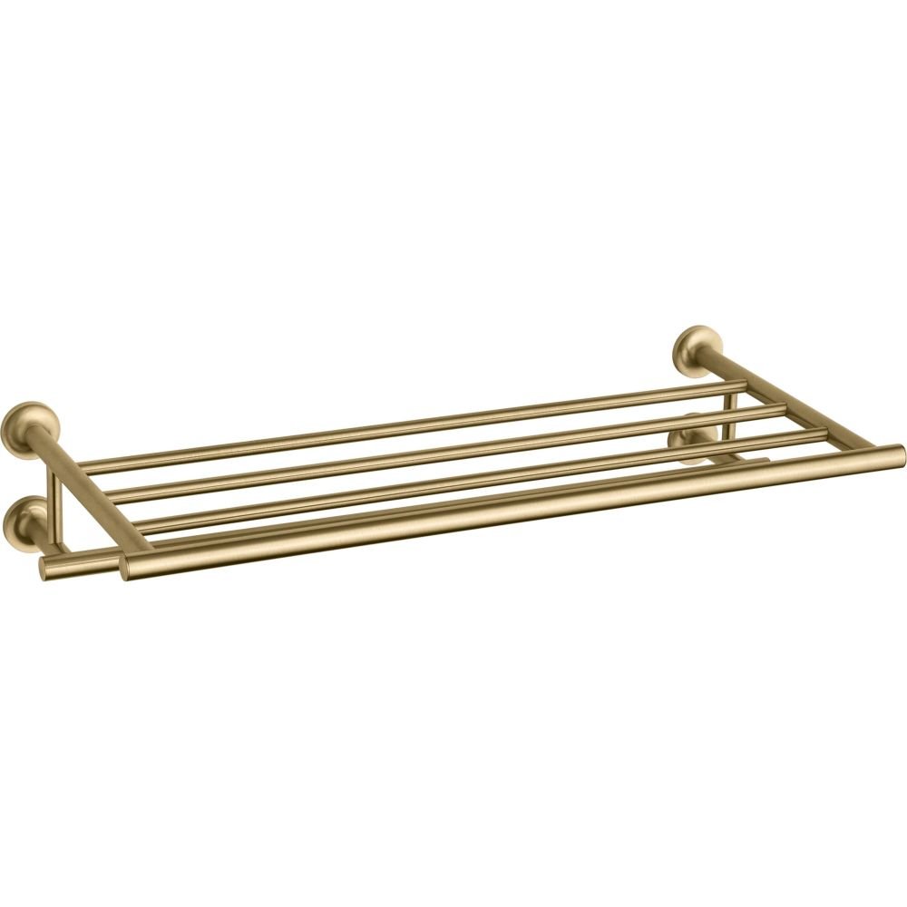 KOHLER K-14381-BGD Purist Hotelier Vibrant Moderne Brushed Gold 141［並行輸入］