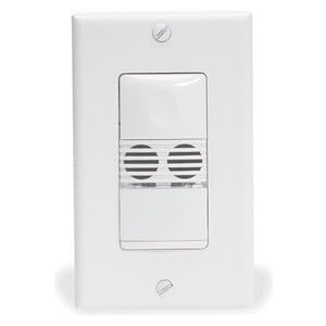 WATTSTOPPER DW-100-W デュアルテクノロジー壁スイッチ式センサー120/277V ホワイト