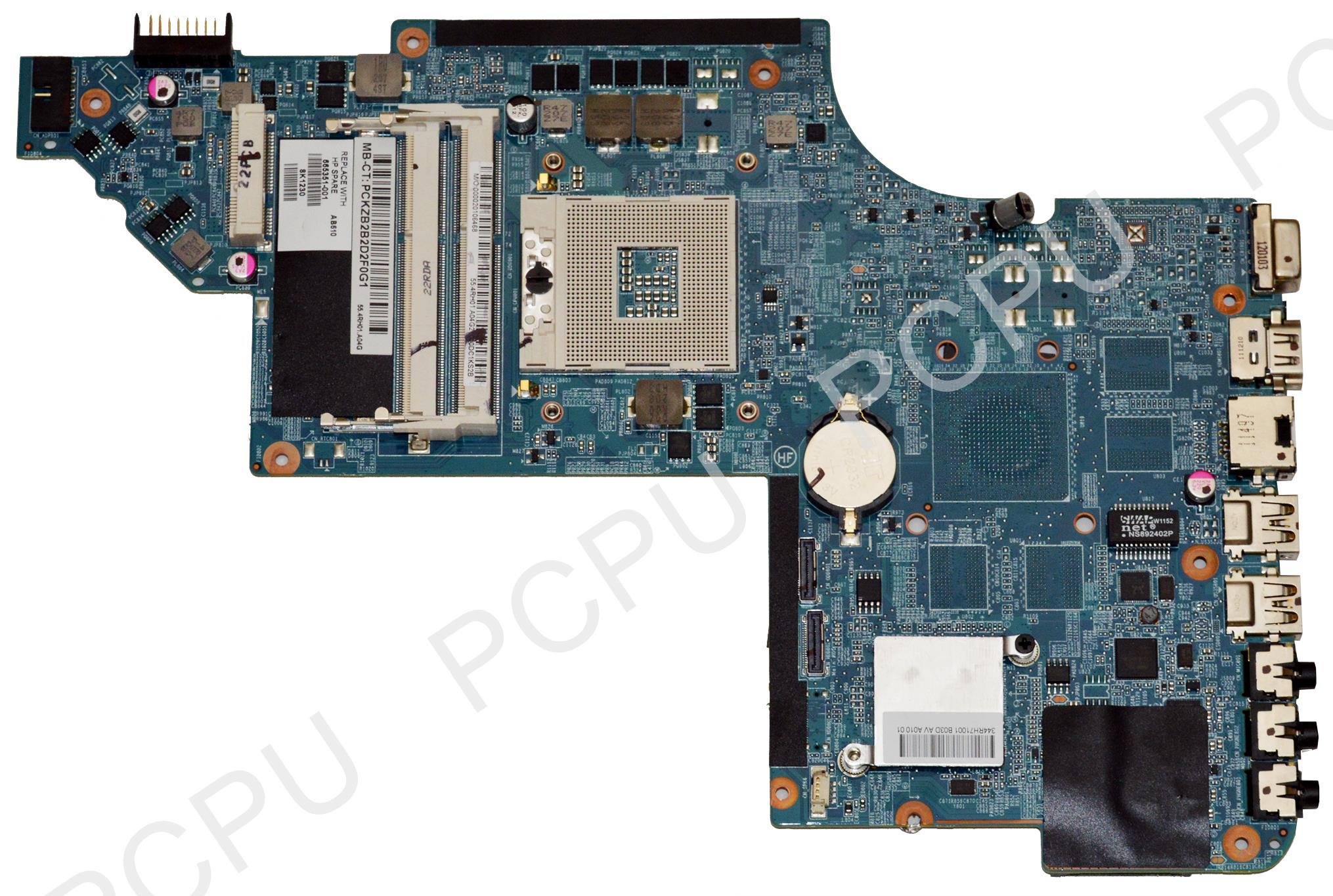 HP 665351 ? 001システムボードPCA hm65 Duo u3 ? UMA
