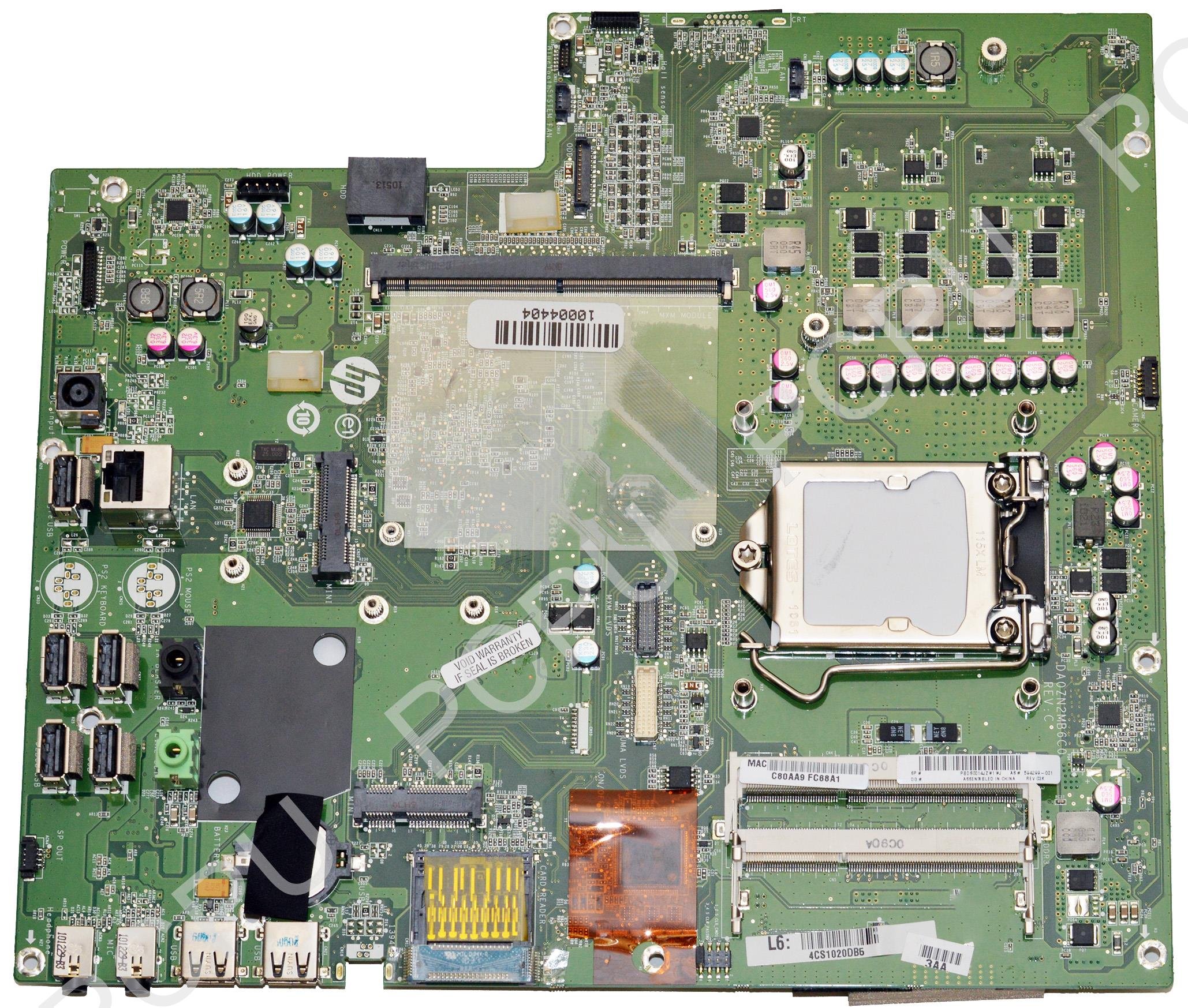 HP Inc. MB ASSY (A57) W/O CPU 1IN1