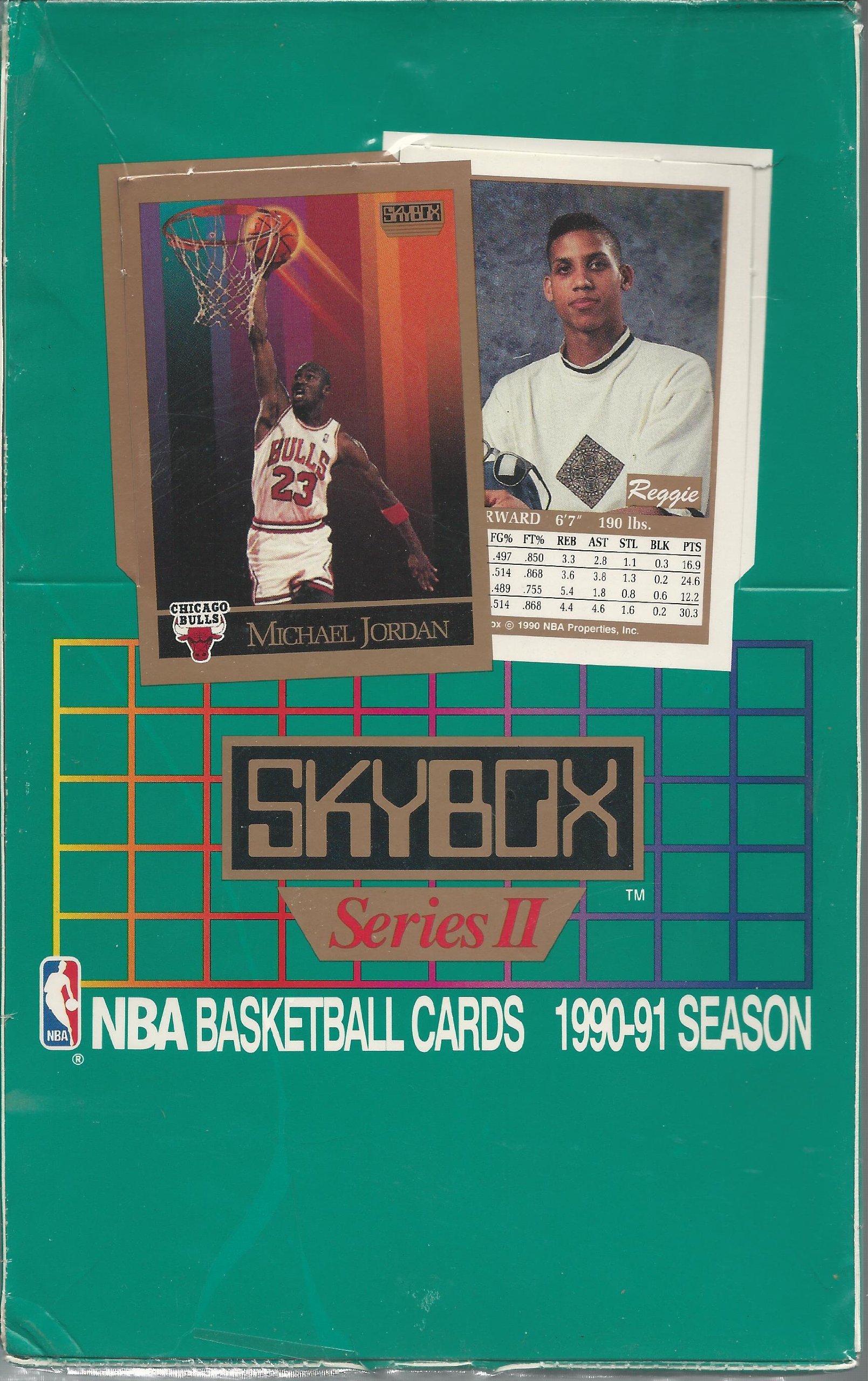 Skybox 1990-91 バスケットボール コレクションカードボックス 540ピース シリーズ2 各15枚入り36パック