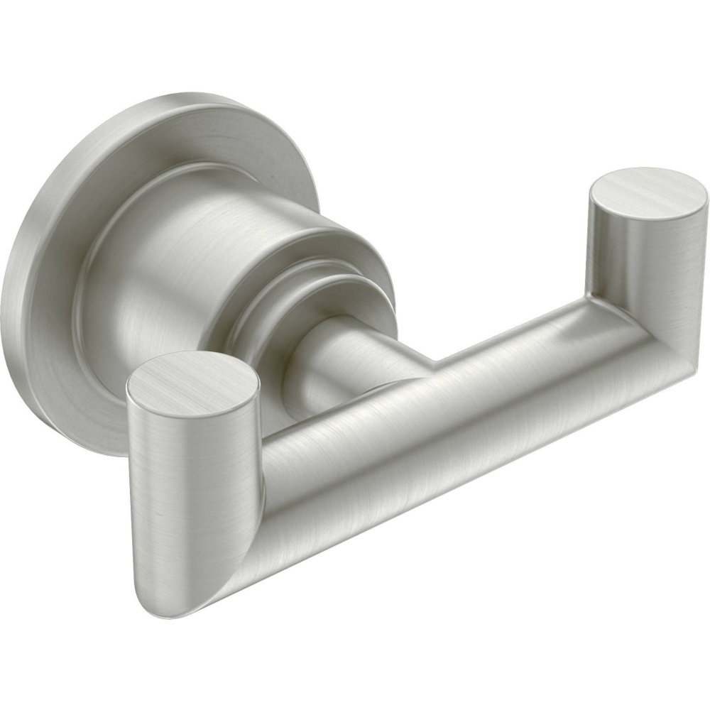 Moen YB0803BN Arris モダンダブルローブフック つや消しニッケル