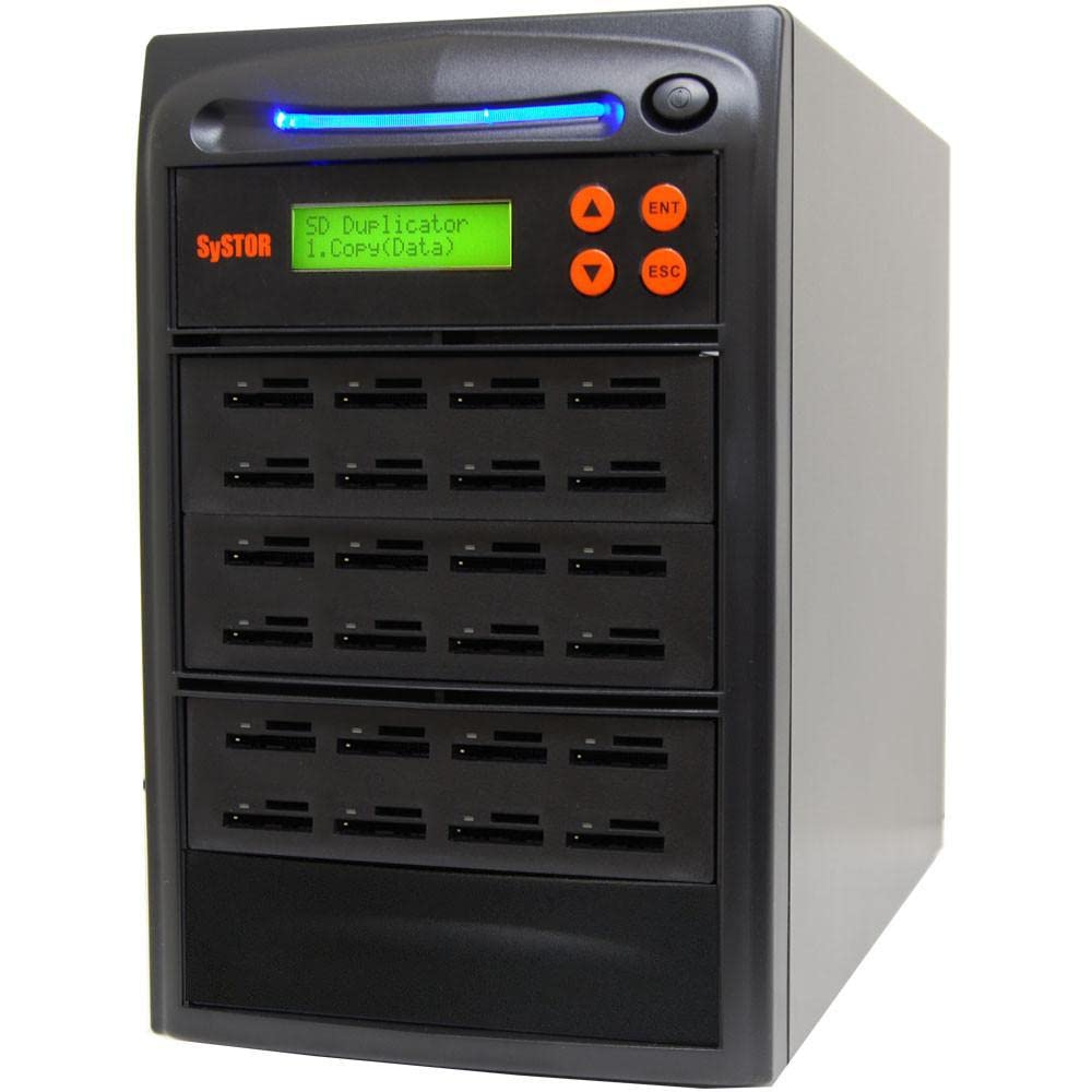 Systor 1 to 23 Multiple SD/Micro SD Drive Memory Card Reader Duplicator/Copier - SYS-SD-23