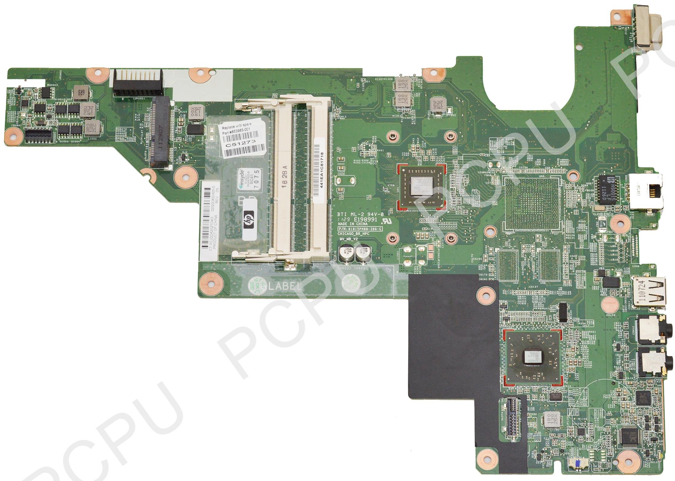 HP 653985 ? 001システムボード ? UMA c50