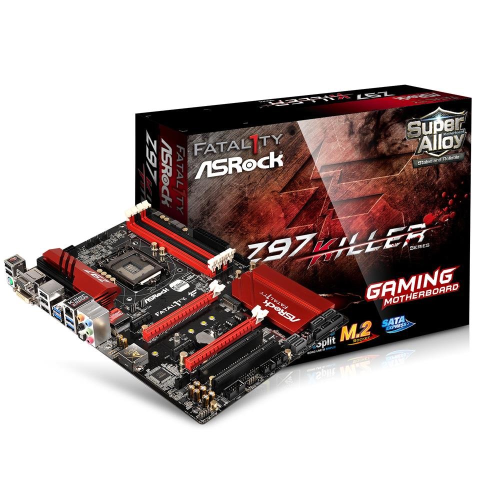 ASRock ATX DDR3 1333 LGA 1150 マザーボード FATAL1TY Z97 KILLER