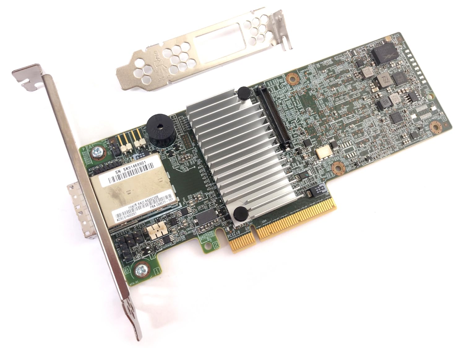 Intel Integrated RAID Module RS3SC008 - Storage controller (RAID) - 8 Channel - SATA 6Gb/s/SAS 12Gb/