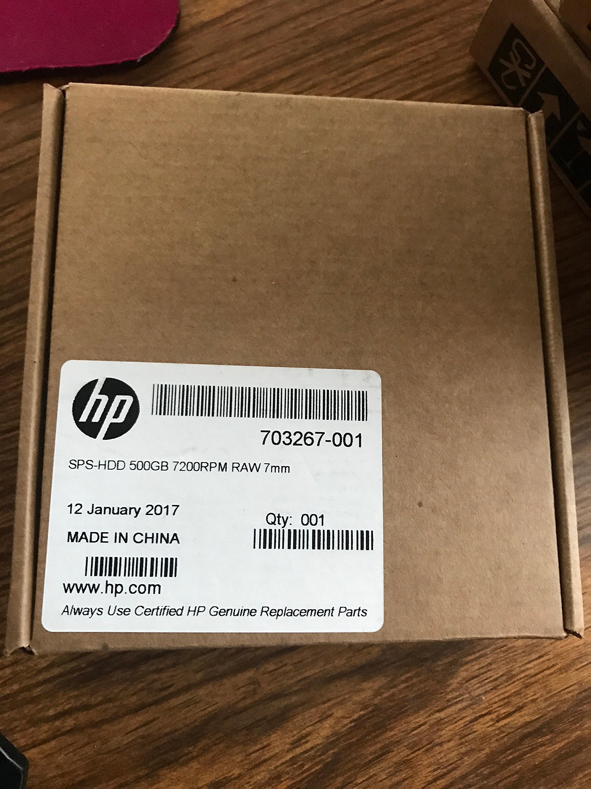 HP 500 GB 7200rpm SATAノートパソコンハードドライブ2.5 ? 703267 ? 001