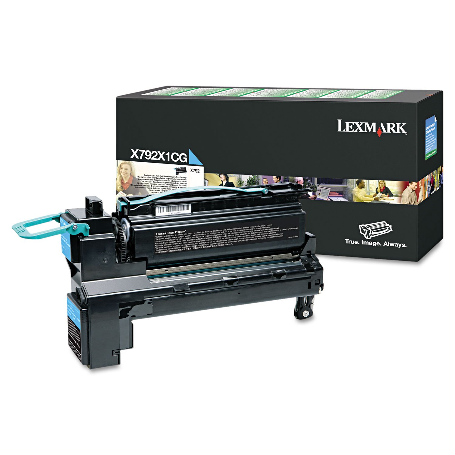 Lexmark lexx792 X 1cg Lexmark Br x792de ? 1-xhi RTN PROGシアン