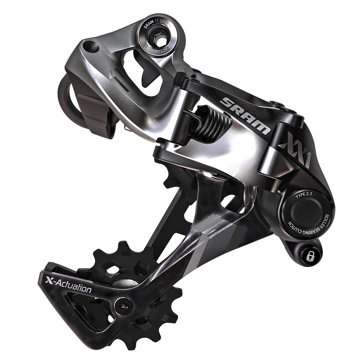 SRAM XX1 Type 2.1 D?railleur arri?re Noir