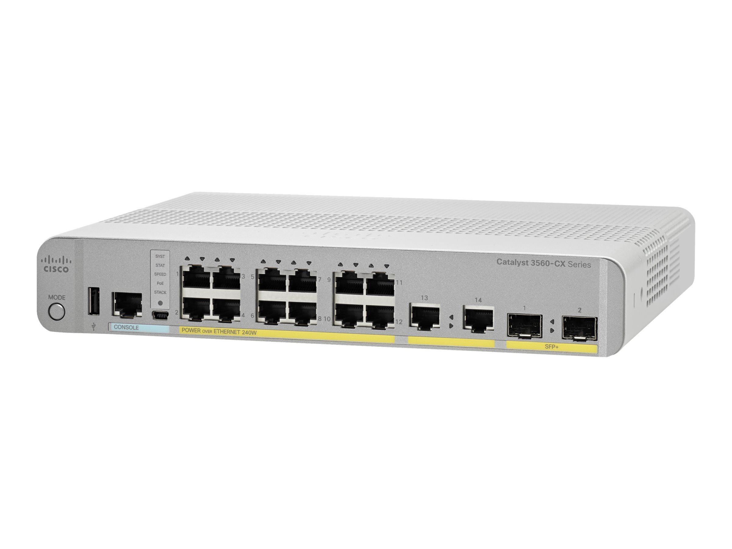 Cisco Switch Product [保守購入必須)WS-C3560CX-12PD-S]