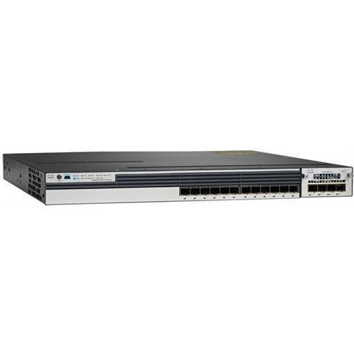 Cisco Catalyst WS-C3750X-12S-E Layer 3 Switch - Manageable - Stack Port - 13 x Expansion Slots - Rac