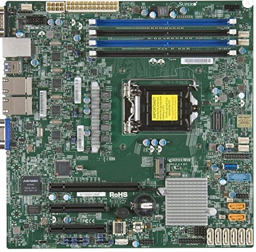 SupermicroATXマザーボードddr4 LGA 1151 x11ssh-ln4 F-o