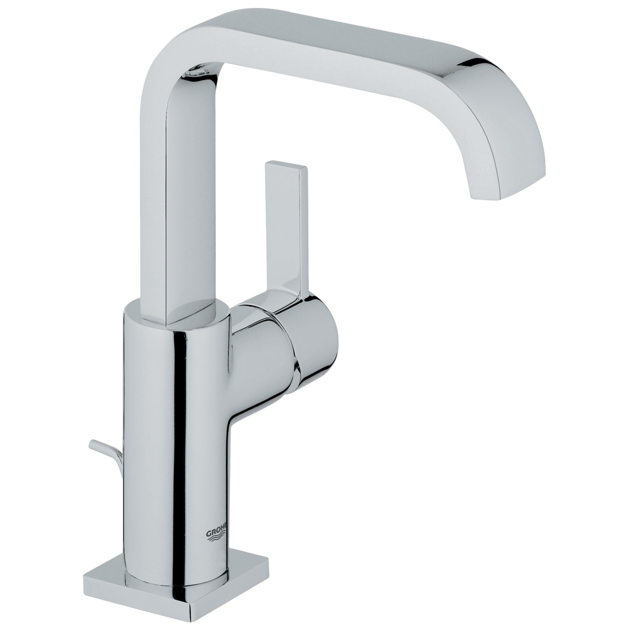 Grohe 32 128 A Allure 1.2 GPM単穴浴室の蛇口with SilkMove Technolo、 3212800A 1