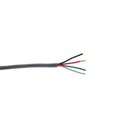 NAC Wire and Cablesによる4C/18AWG 撚りPVC-グレー 500フィートボックス