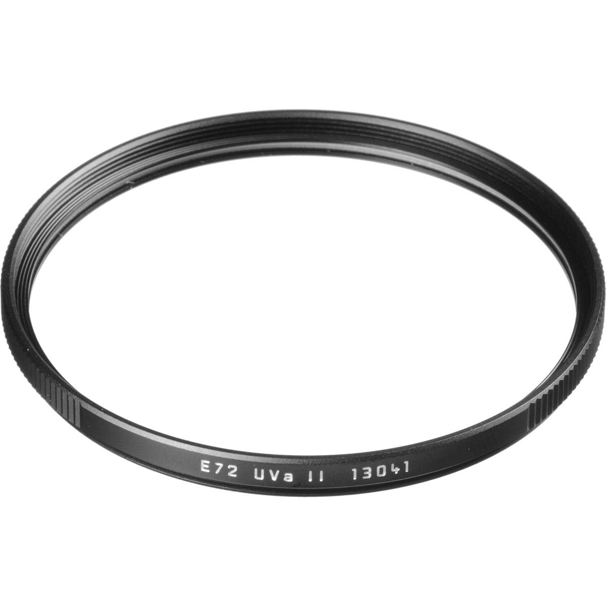 Leica e72 72 mm UVA IIガラスフィルタ、ブラック