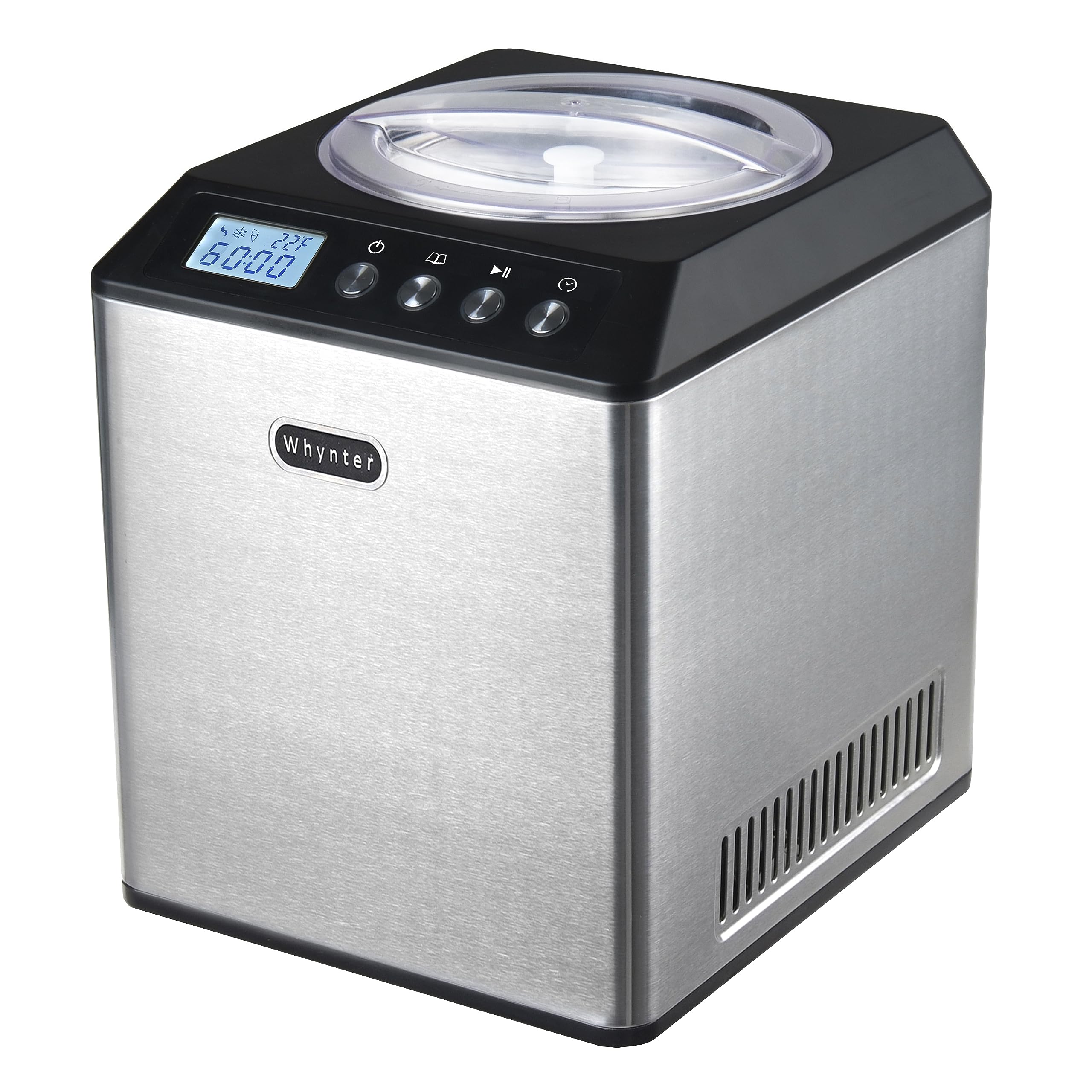 Whynter 2.1 Quart Upright アイスクリームメーカー・ステンレスボウル