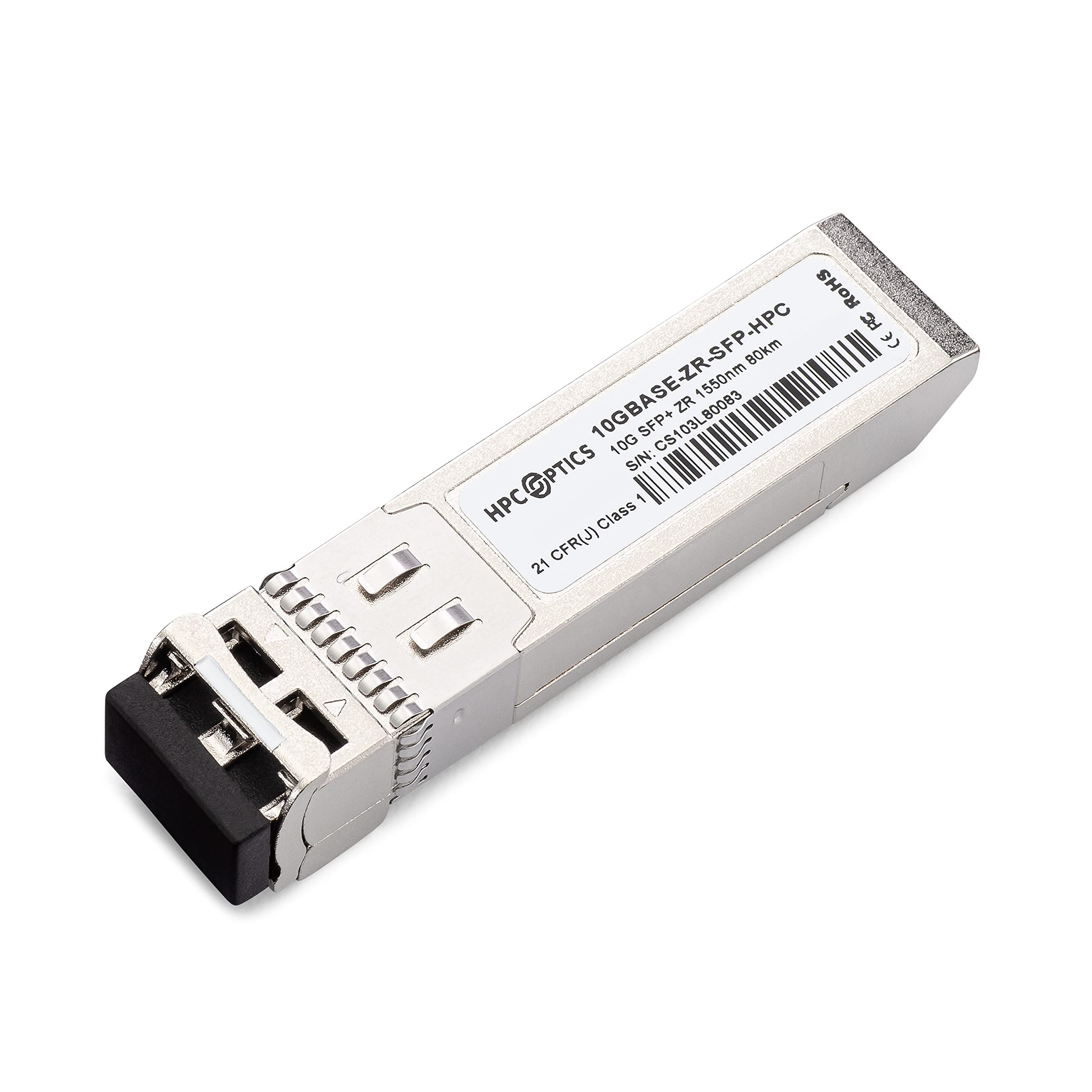 Cisco Compatible SFP-10G-ZR 10GBASE-ZR SFP+ Transceiver | 10G ZR SMF 80km 1550nm SFP-10G-ZR-HPC