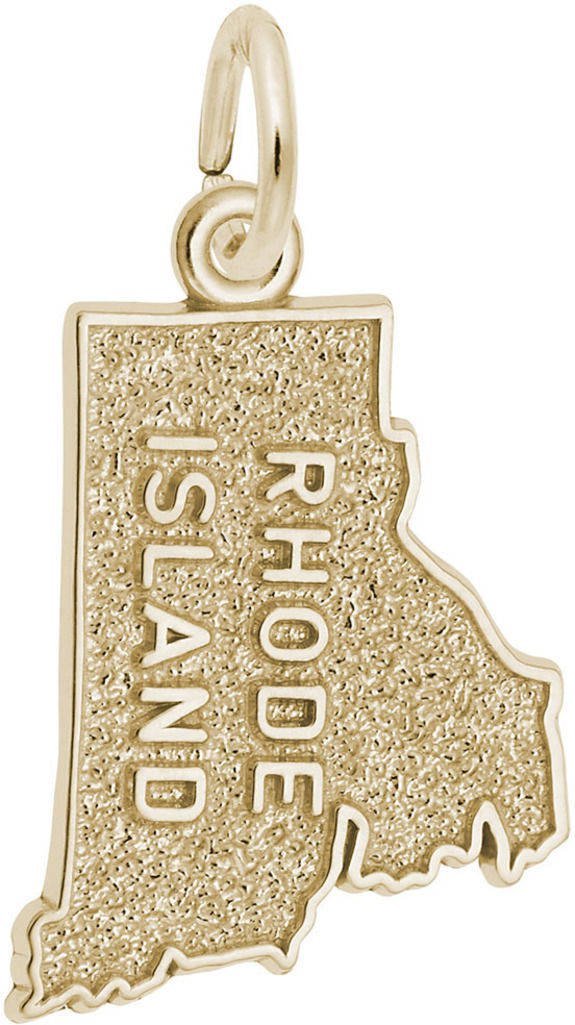 レンブラントRhode Islandマップチャーム
