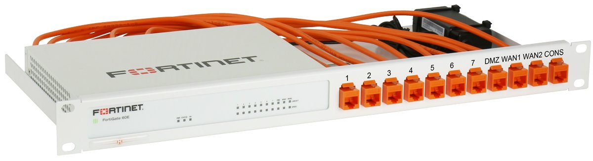 Rackmount.IT RM-FR-T10 Rack Mount Kit for FortiGate 60E/ 60E-POE/ 60E-DSL/ 61E / 60F / 61F / FortiAD