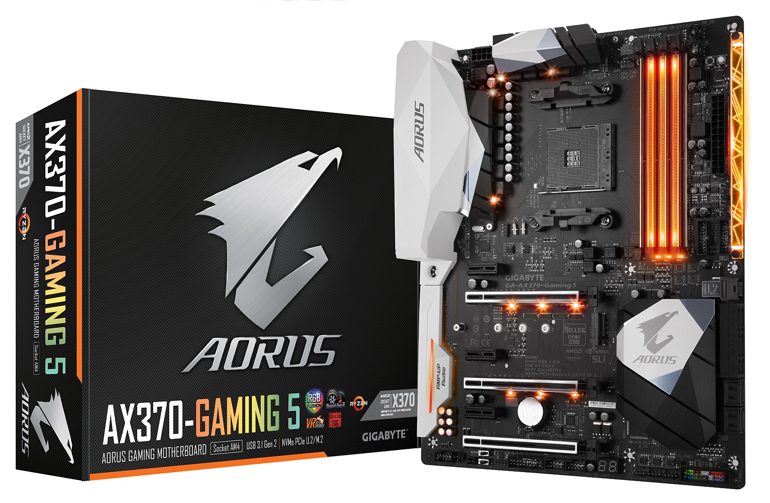 GIGABYTE GA-AX370-Gaming 5 マザーボード [AMD X370チップセット搭載] MB3971