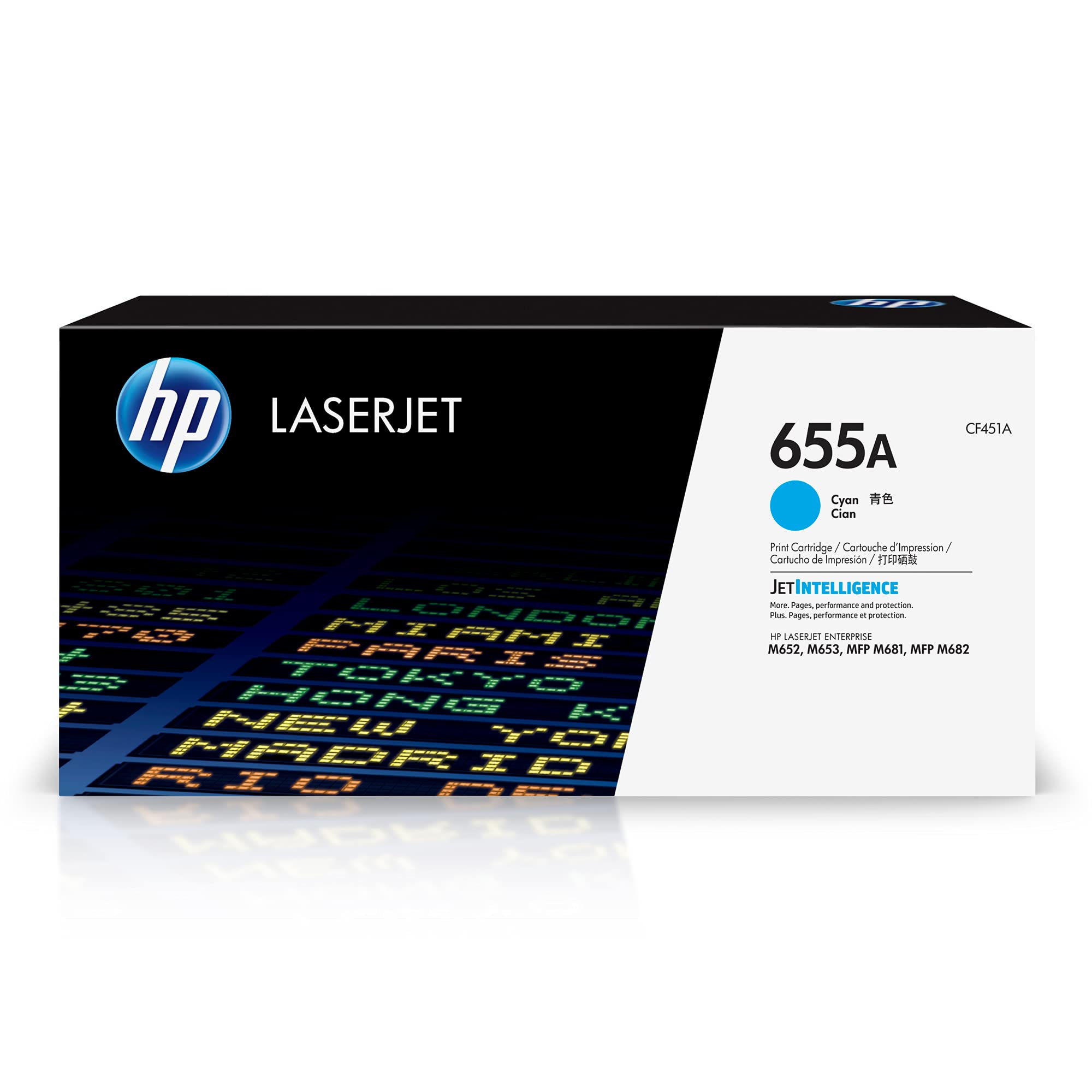 HP CF451A (655A) Toner cyan 10.5K pages