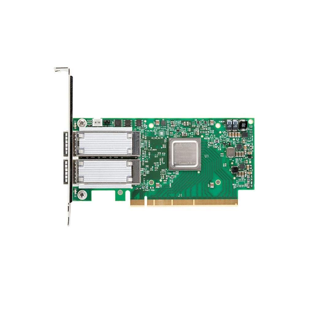 Mellanox ConnectX-5 Ex VPI ネットワークアダプター PCI Express 4.0 x16 Gb イーサネット 10 Gb イーサネット 40 Gb イーサネット グリーン/