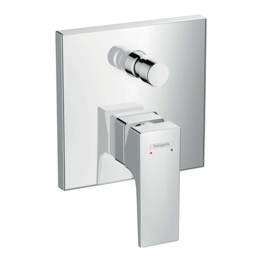 hansgrohe Metropol manual Bath Mixer Lever Handle Concealed Installation chrome
