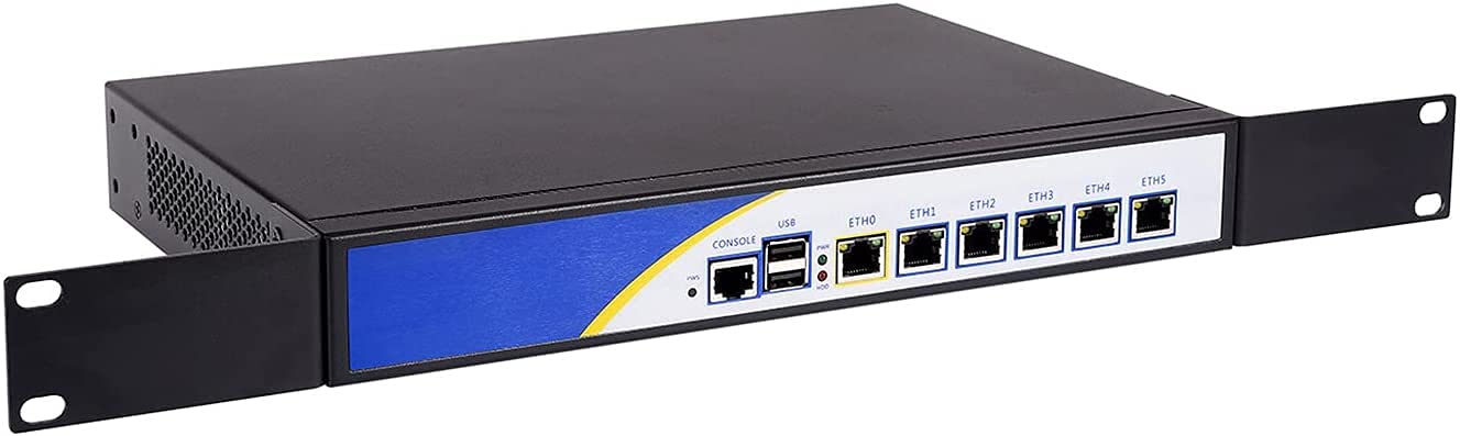 Firewall OPNsense VPN Network Security Micro Appliance Router PC Intel Atom D525 6 x Intel Gig