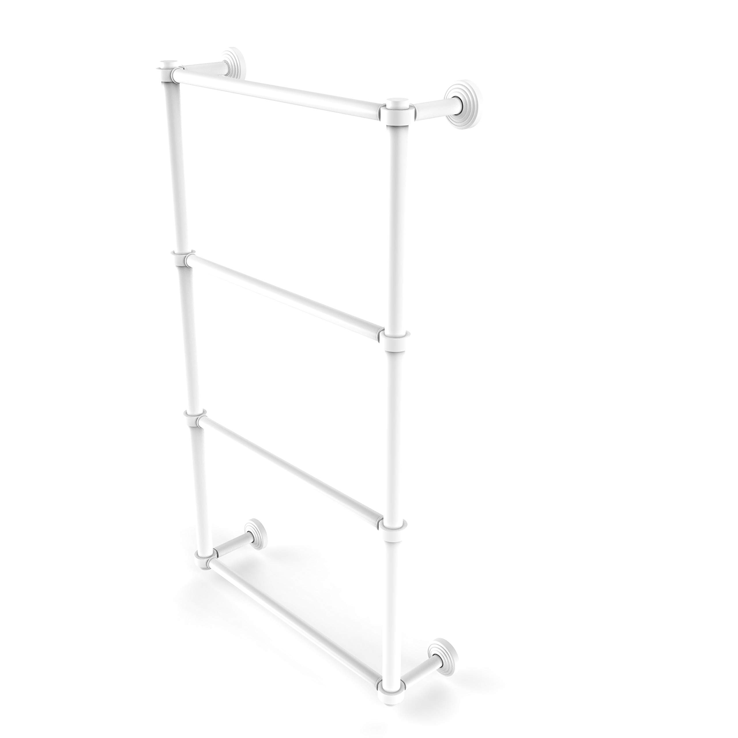 Waverly Place Collection 4 Tier 24 Inch Ladder Towel Bar - WP-28-24-WHM