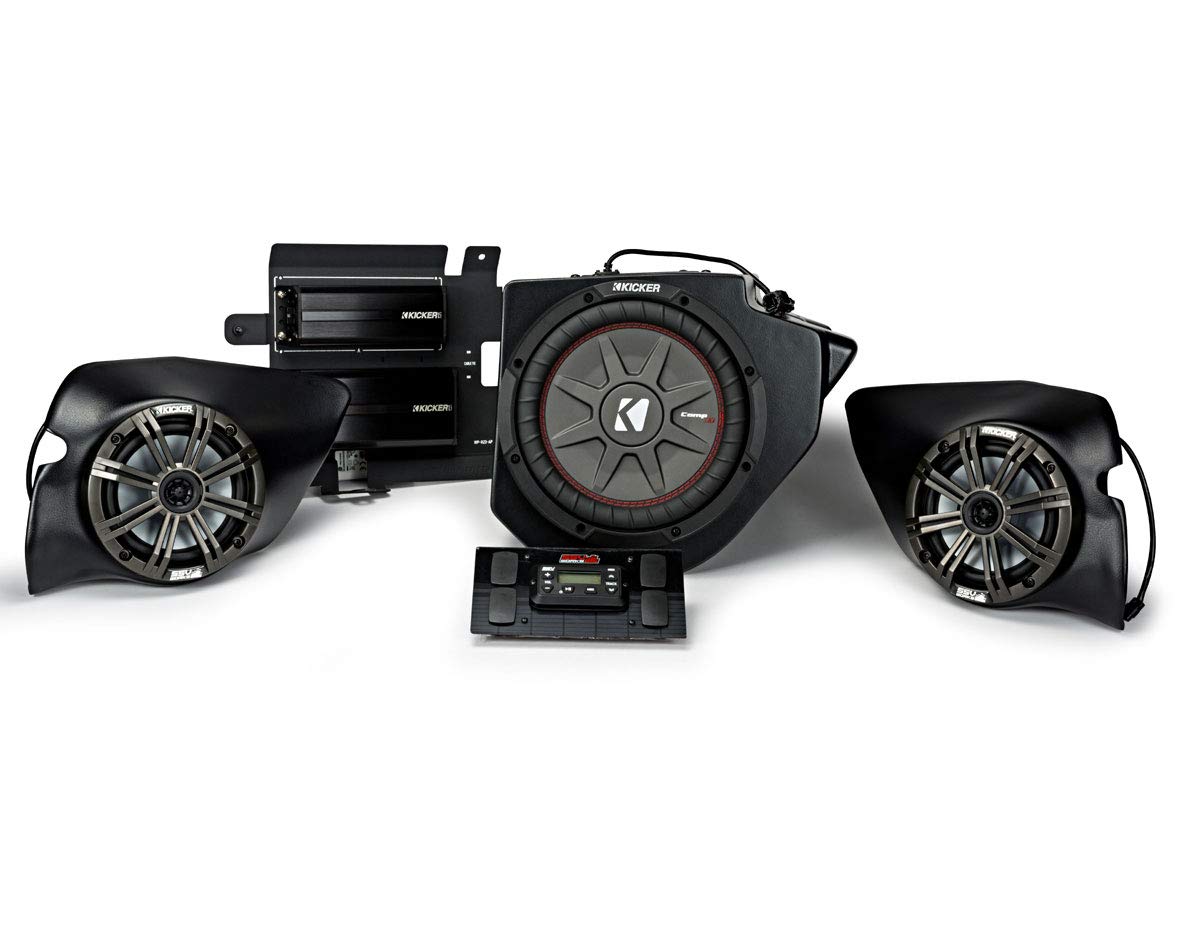 KICKER Polaris General Phase 3、SSV Works 3スピーカー車両専用ソリューション