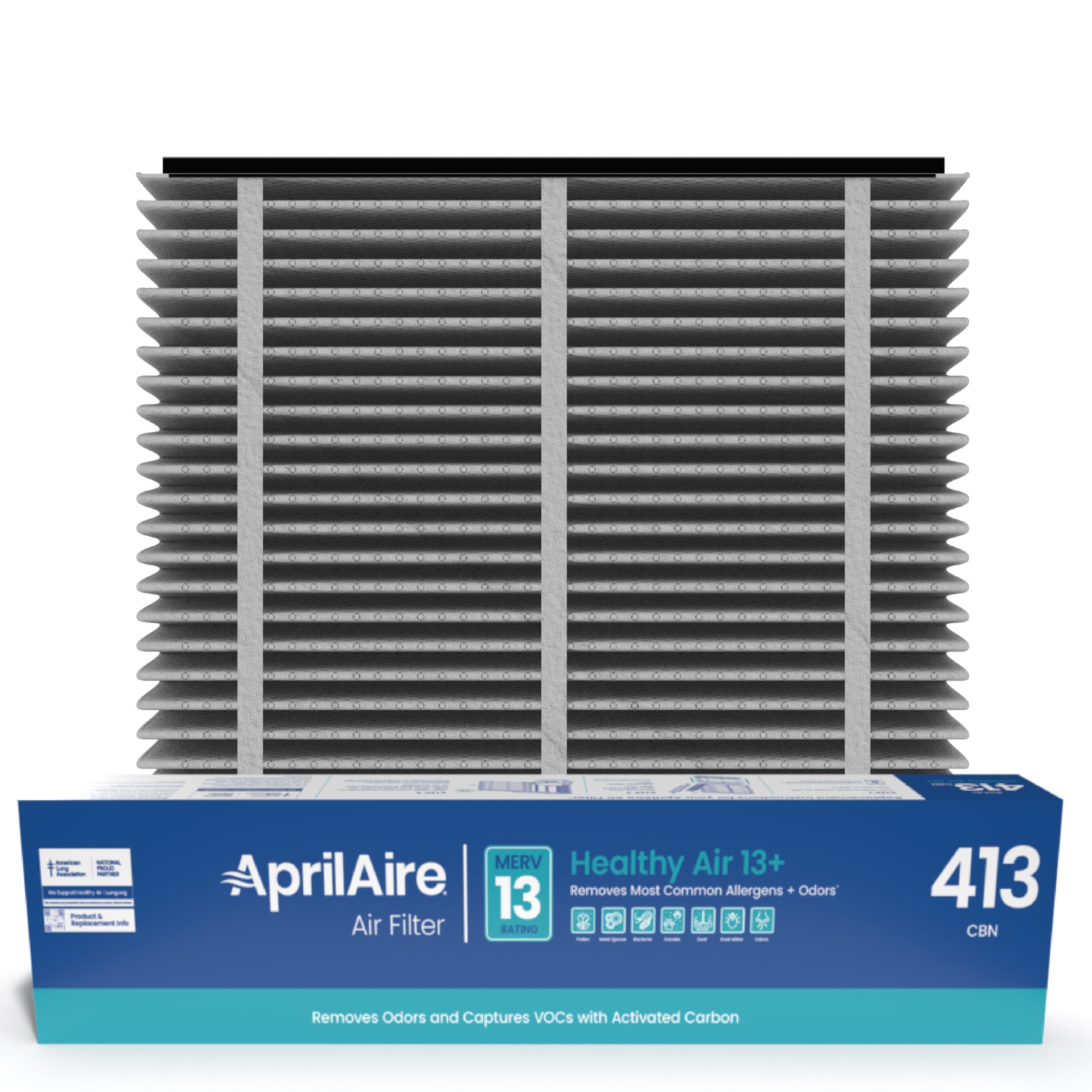 Aprilaire 413カーボンOdor Reductionフィルタ交換用for whole-home Air Purifiers