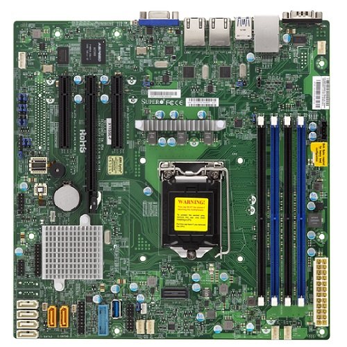 Supermicro su-mbx11ssl-f-b Supermicro x11ssl-fバルクパックXeon lga1151 e3 ? 1200 V5 C232 Max 64 GB ddr4 EC