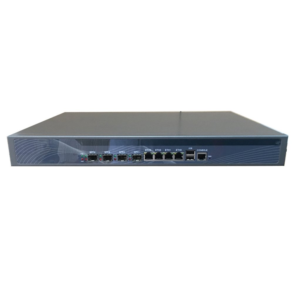 1U Firewall Pfsense Mikrotik 4 Lan 4 Intel SFP Z87 With Core I5 8G RAM 128G SSD R20
