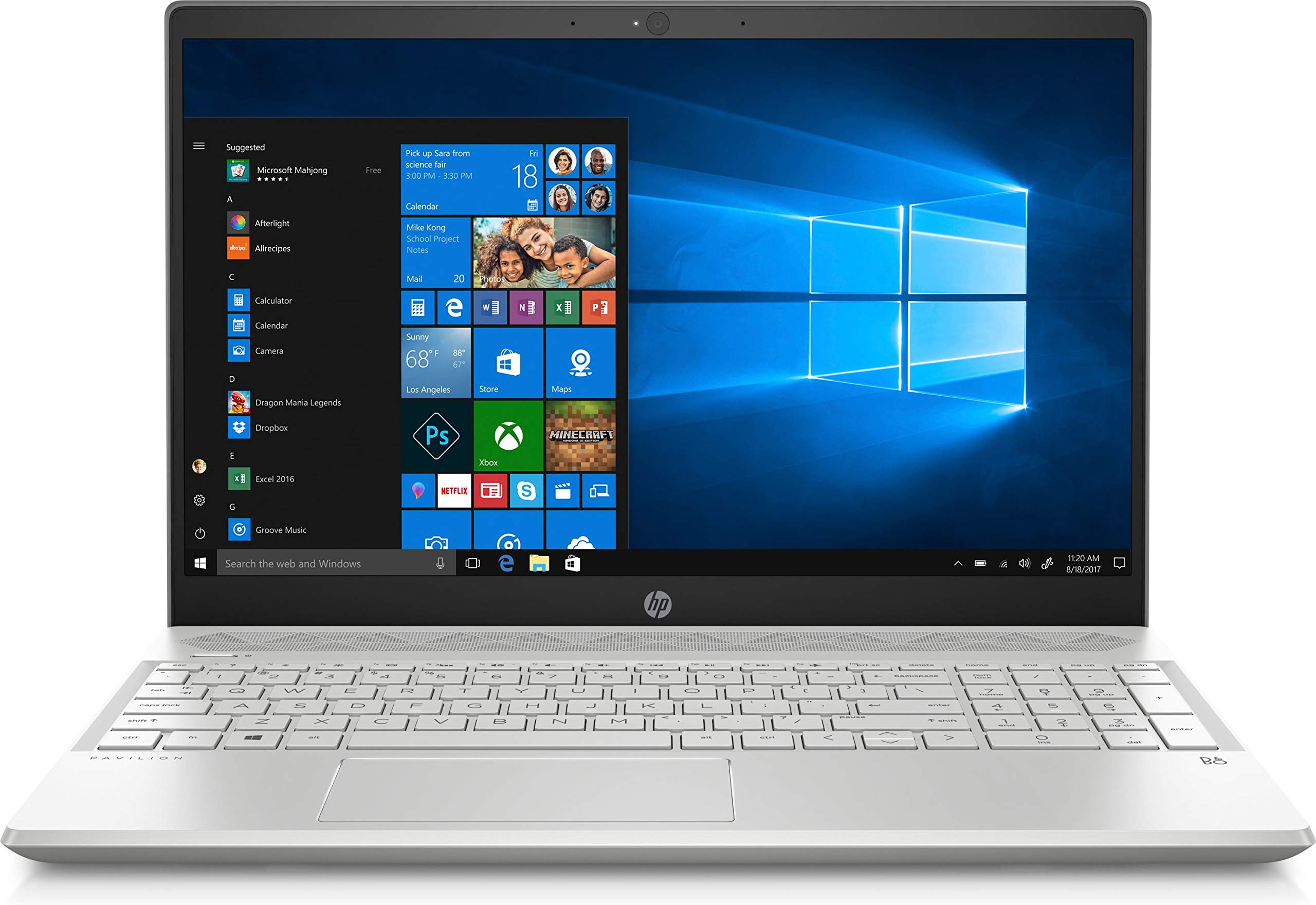 HP Pavilion 15 Intel Core i7 8550U 8GB + 16 GB Optane 15.6” Full HD WLED Laptop