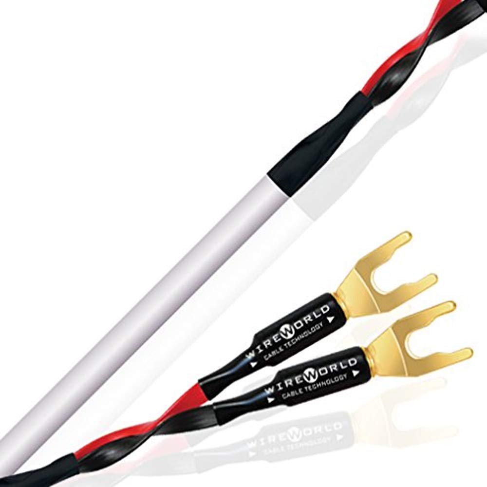 WIREWORLD ストリーム 8 スピーカーケーブル ペア/スタンダード/スペードからスペード - 2メートル