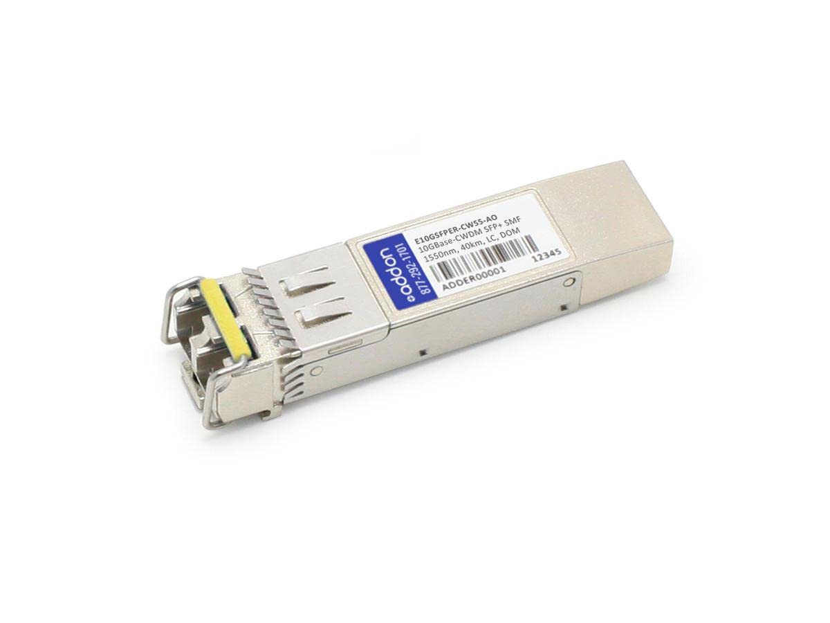 Addon Intel Compatible TAA Compliant 10Gbase-Cwdm SFP+ Transceiver (Smf 1550Nm 40km LC DOM)
