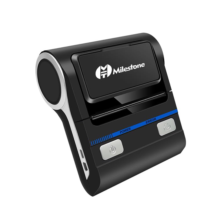 Meihengtong Bluetoothレシートプリンター ワイヤレス サーマルプリンター 80mm Android/WindowsシステムESC/POS印刷コマンドセット オフィスや小規模企業用