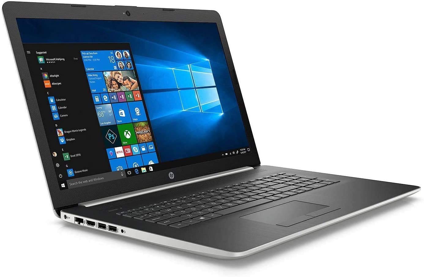2018 HP 17.3 Inch HD+ High Performance Laptop | Intel Core i5-8250U Quad Core | 16GB RAM | 256GB M.2