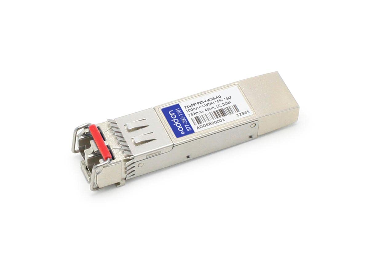 Addon Intel Compatible TAA Compliant 10Gbase-Cwdm SFP+ Transceiver (Smf 1590Nm 40km LC DOM)