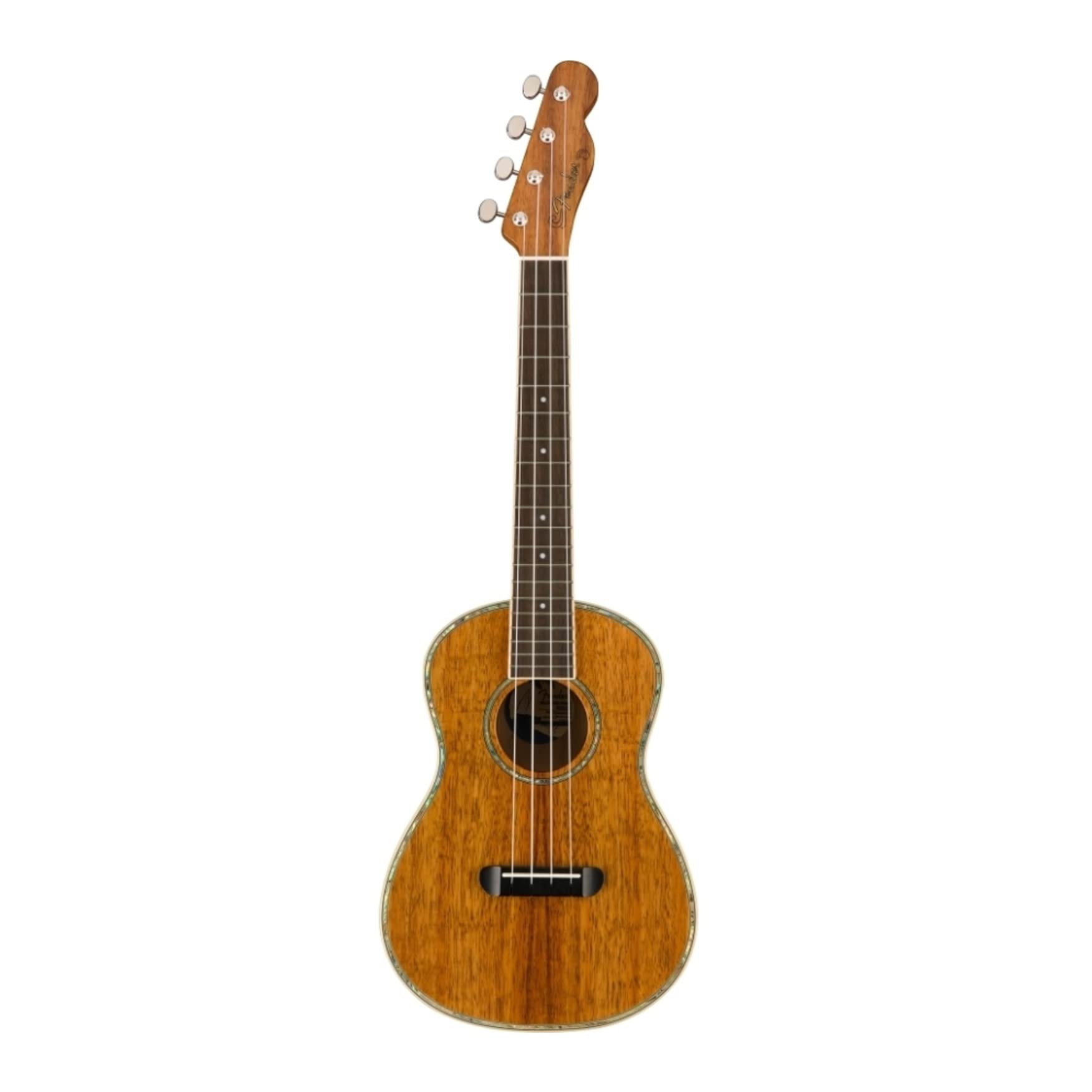 Fender ウクレレ Montecito Tenor Ukulele Walnut Fingerboard Natural ソフトケース付属