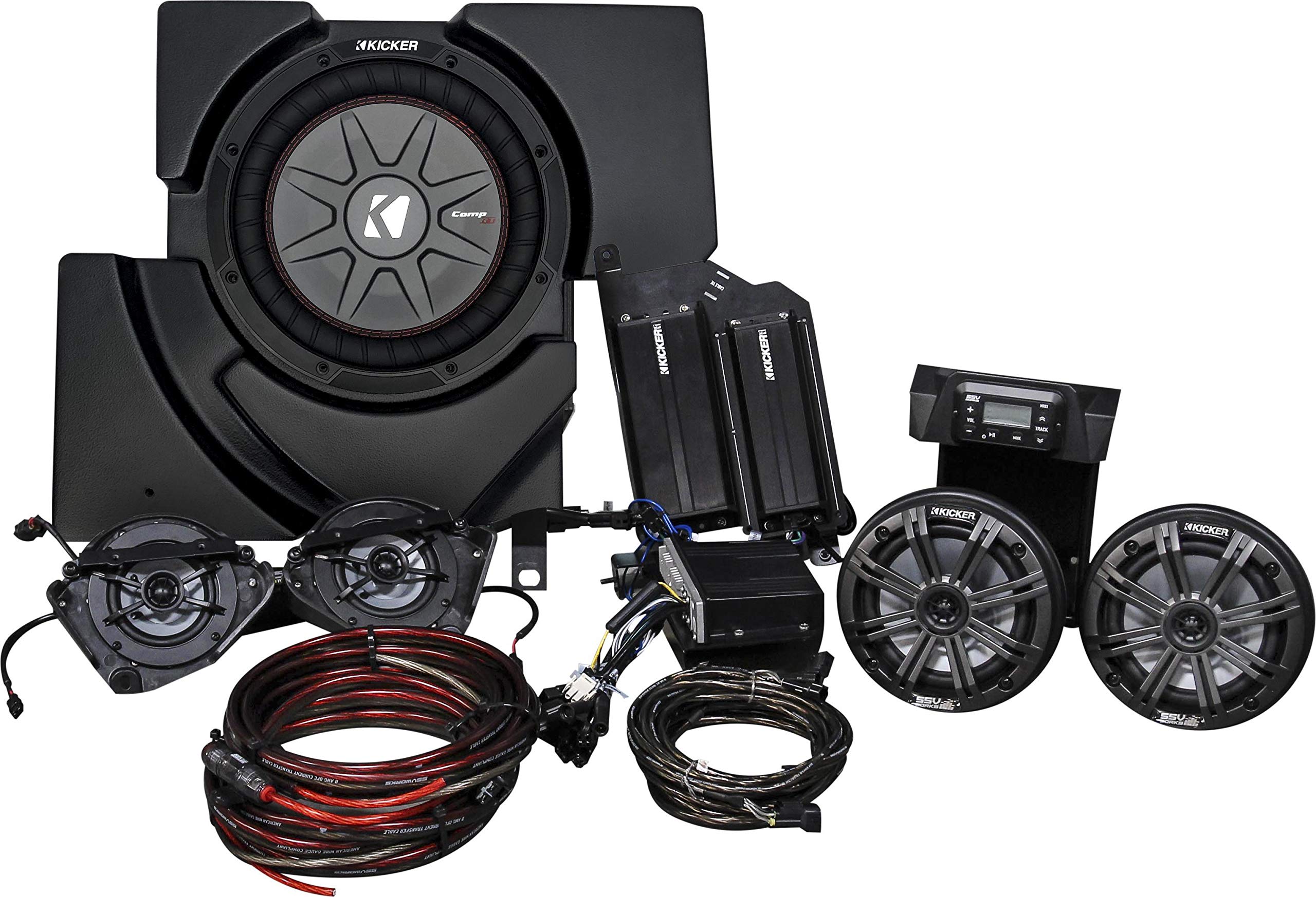 SSV Works 2019 RZR ターボとRZR TURBOs Ride Command 5スピーカーキット