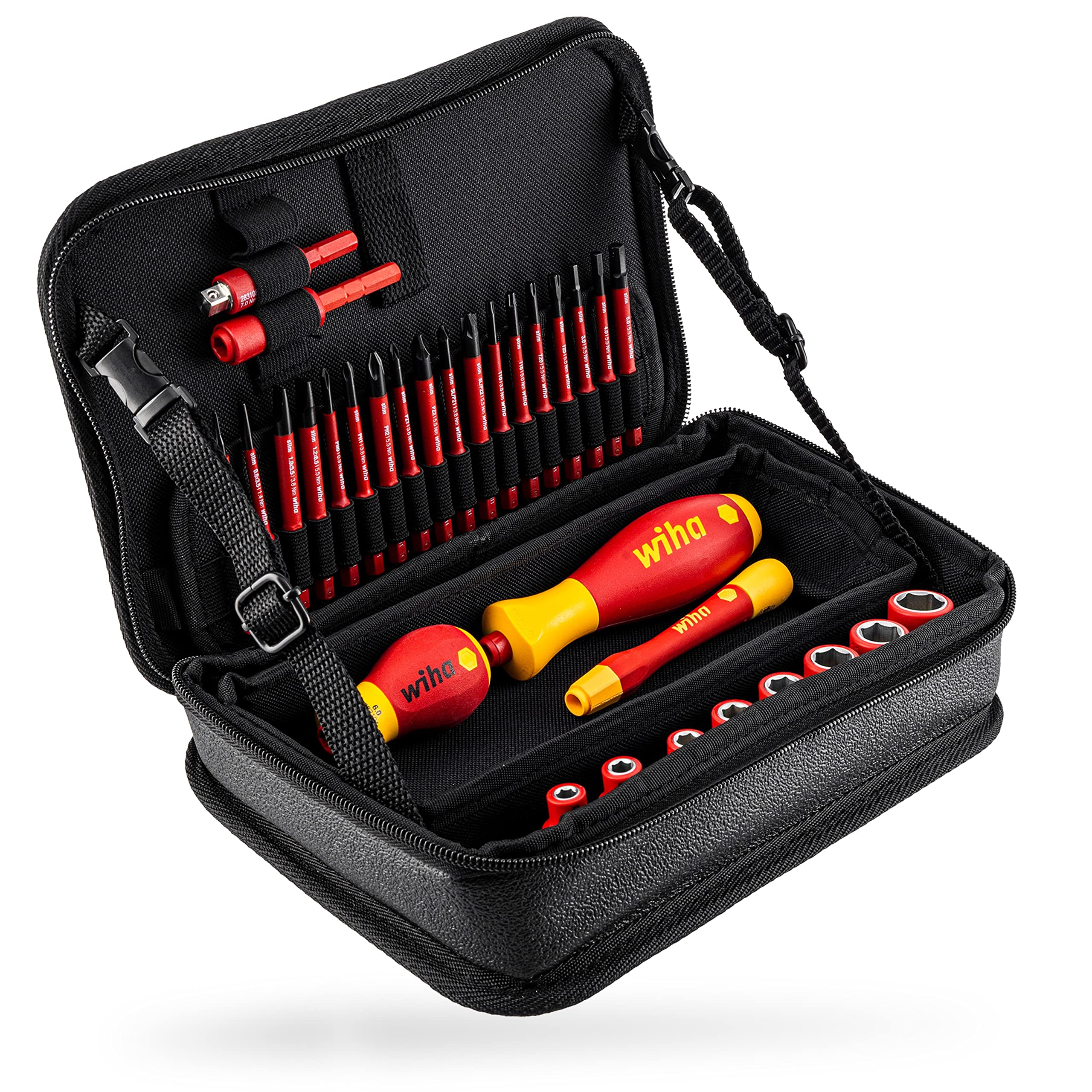 ノガ・ウォーターズ wiha 電気技師用 バッグ入り工具セット 31本組 HWZ346BAG31