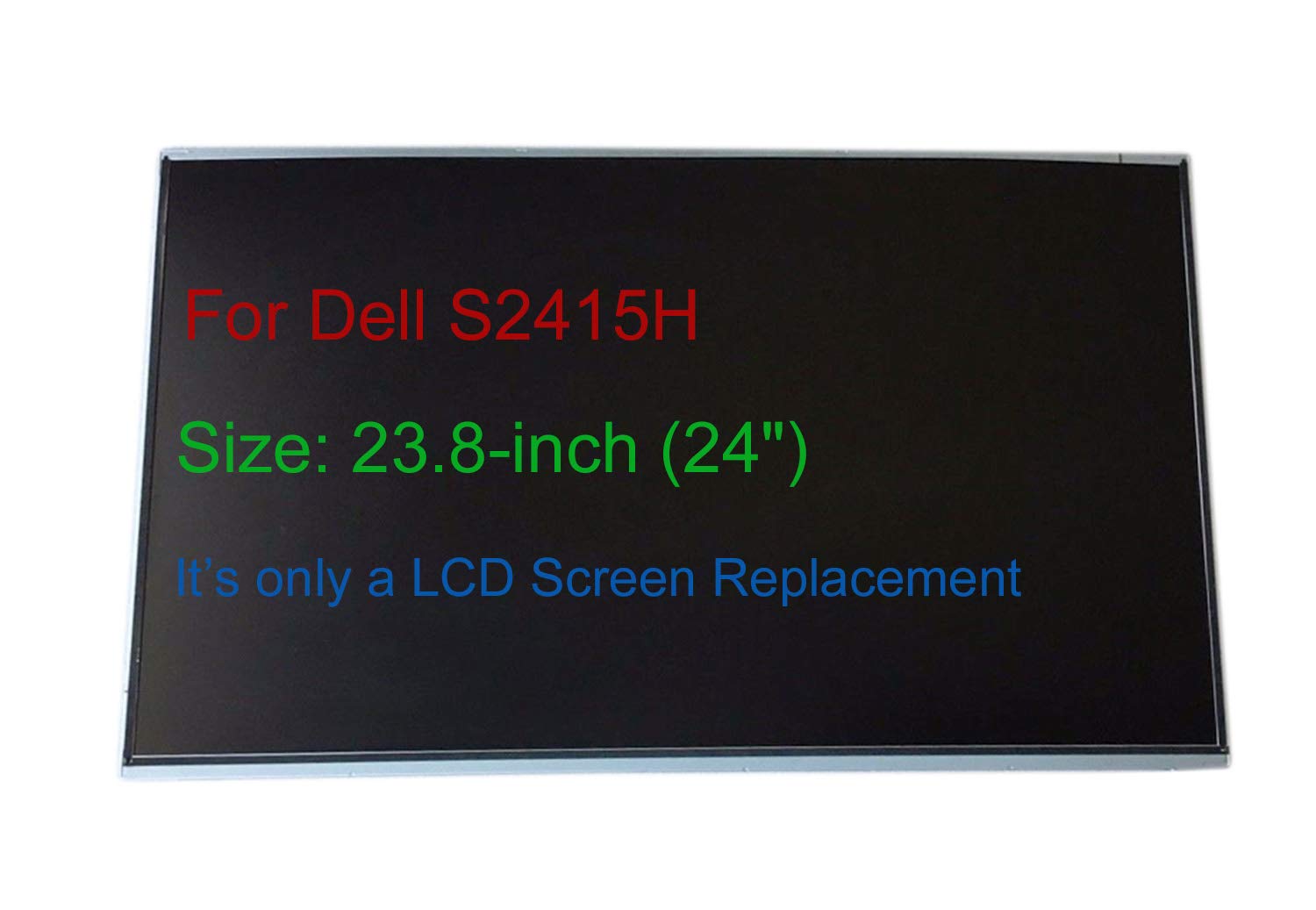 23.8インチ (24インチ) モニター修理 LCD LEDスクリーン 交換用ワイドスクリーンディスプレイ 1920x1080 フルHD Dell S2415H S2415Hb (非タッチ) LCD-