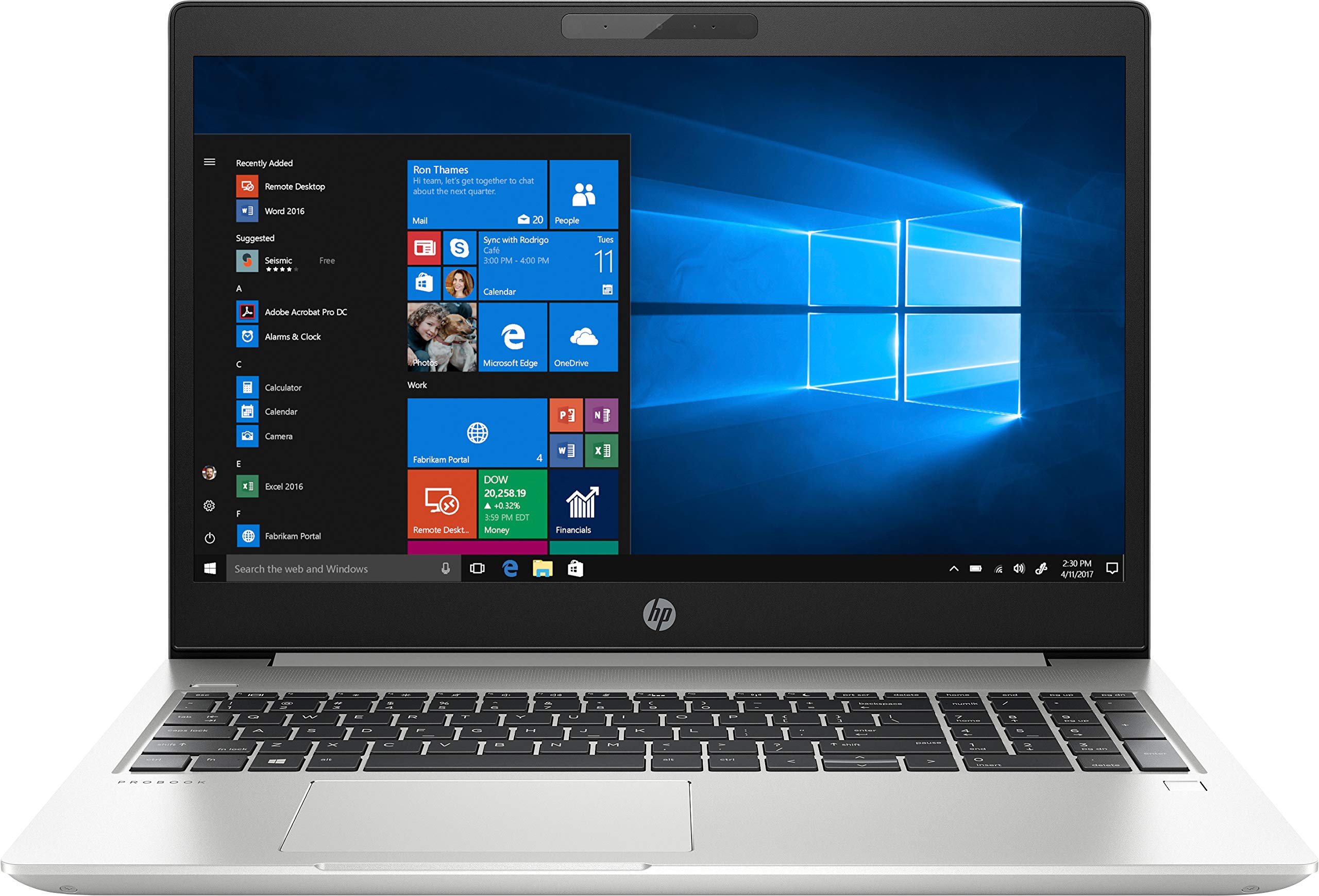 HP Probook 450 G6 15.6 Notebook - 1920 X 1080 - Core i5 i5-8365U - 8 GB RAM - 256 GB SSD - Natural