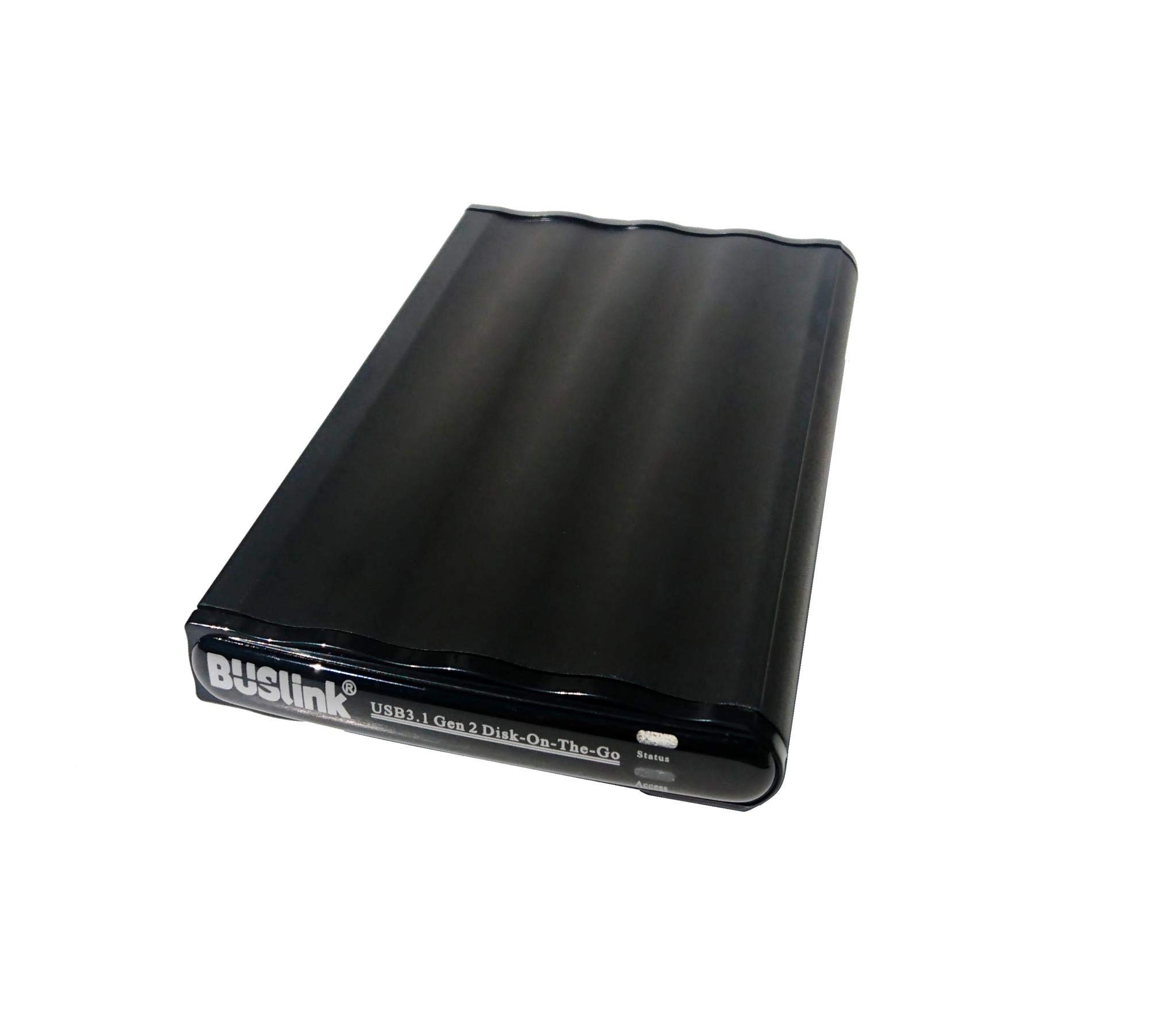 BUSlink USB-C SSD USB 3.1 Gen 2 Disk-On-The-Go 外付けポータブルスリムドライブ (4TB)