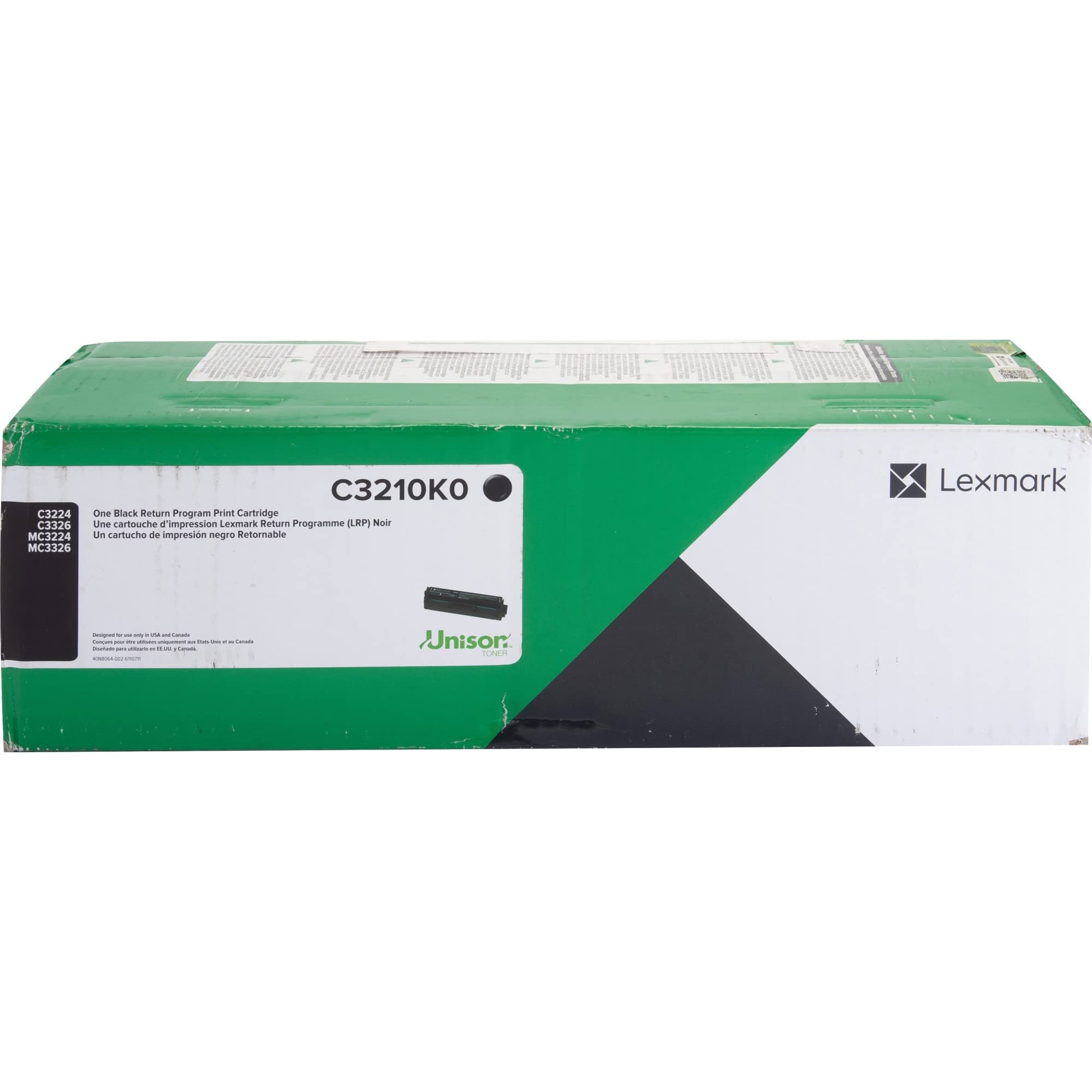 Lexmark (レックスマーク) C3210C0 C3210K0 C3210M0 C3210Y0 CMYK 4色 リターンプログラム トナーカートリッジセット C3224 C3326 MC3224