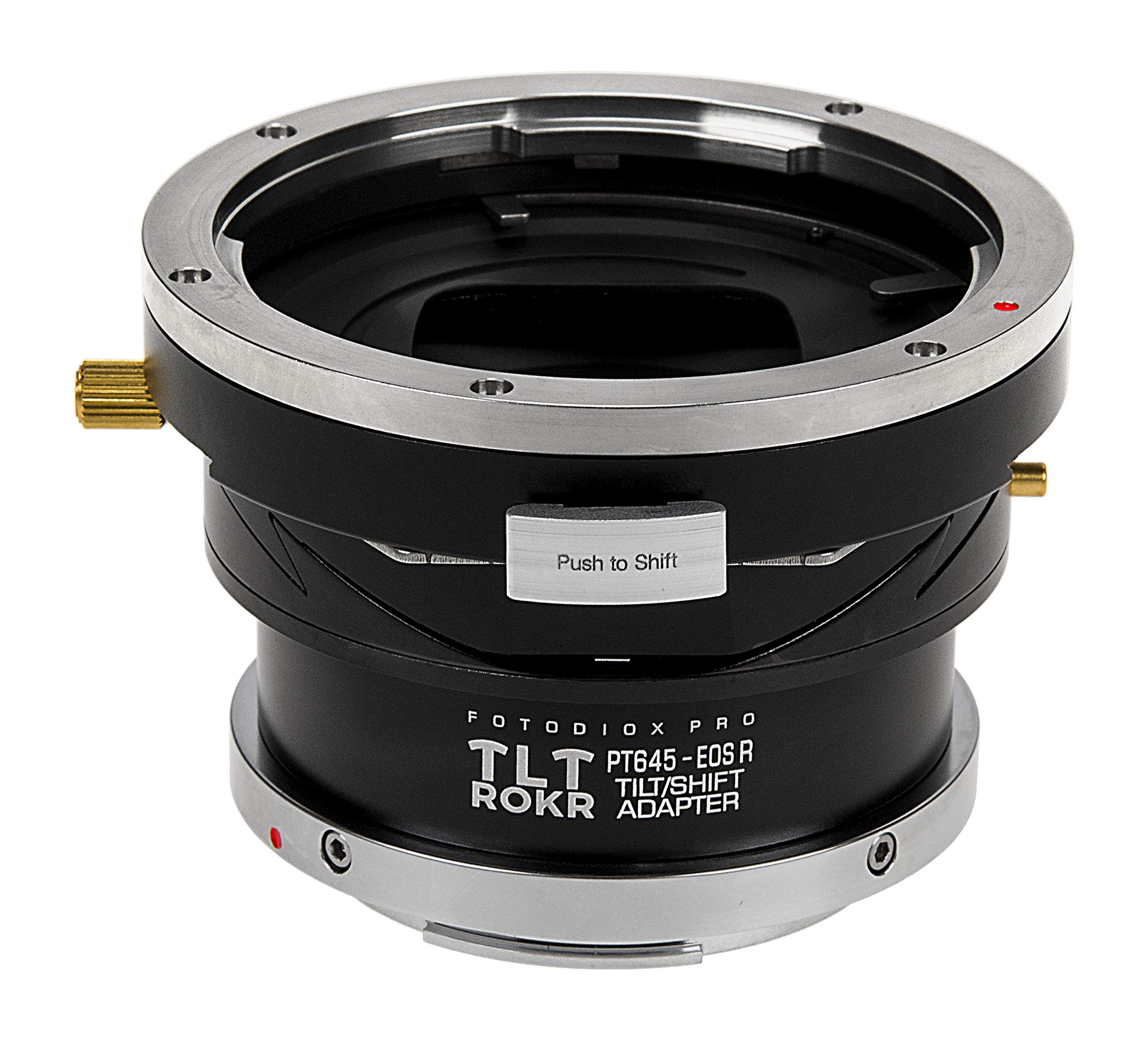 Fotodiox Pro TLT ROKR Compatible with Tilt/Shift Lens Mount Adapter Compatible with Pentax 645 (P645
