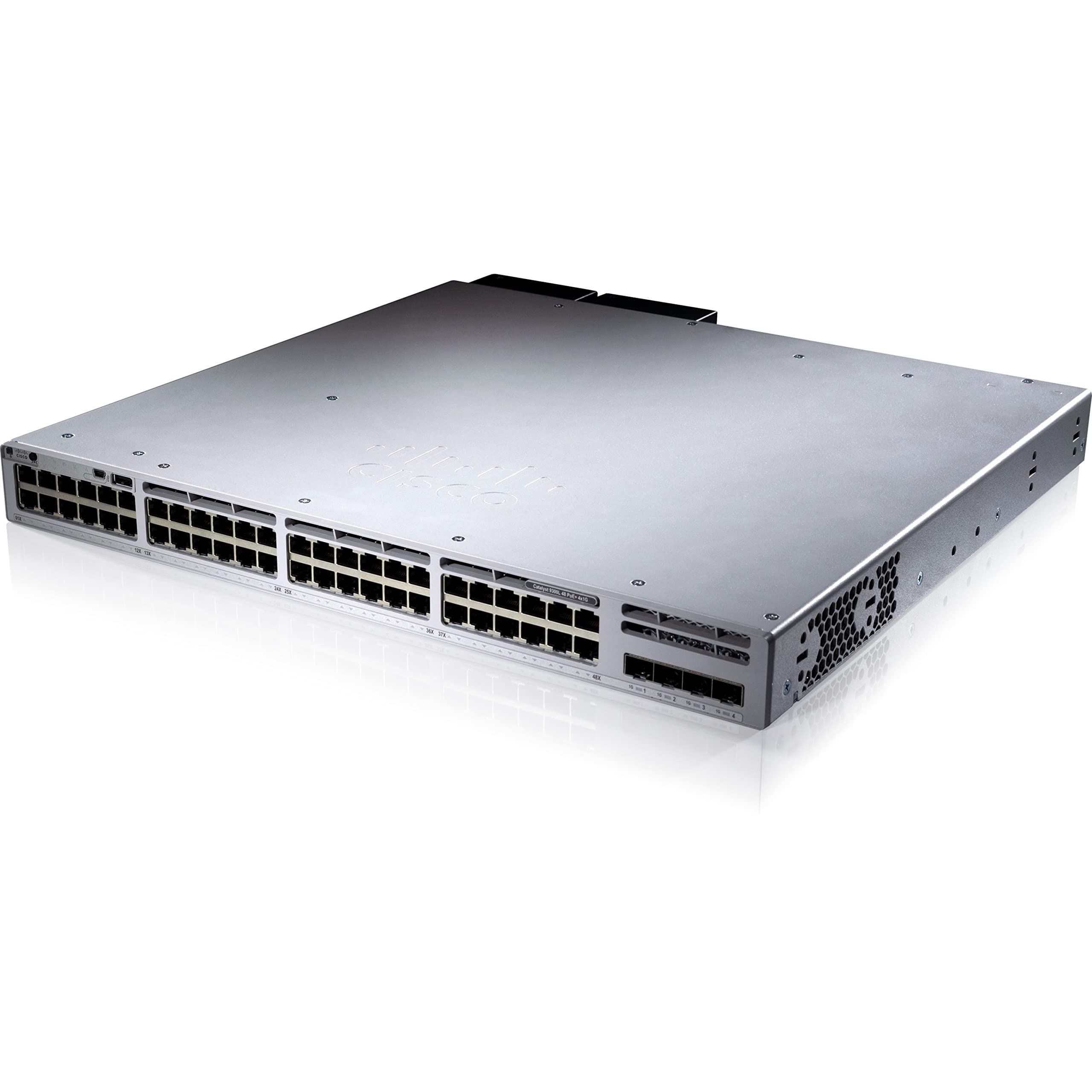 Cisco Catalyst 9300L-48P-4X-E Switch - 48 Ports - Manageable - 3 Layer Supported - Modular - Optical