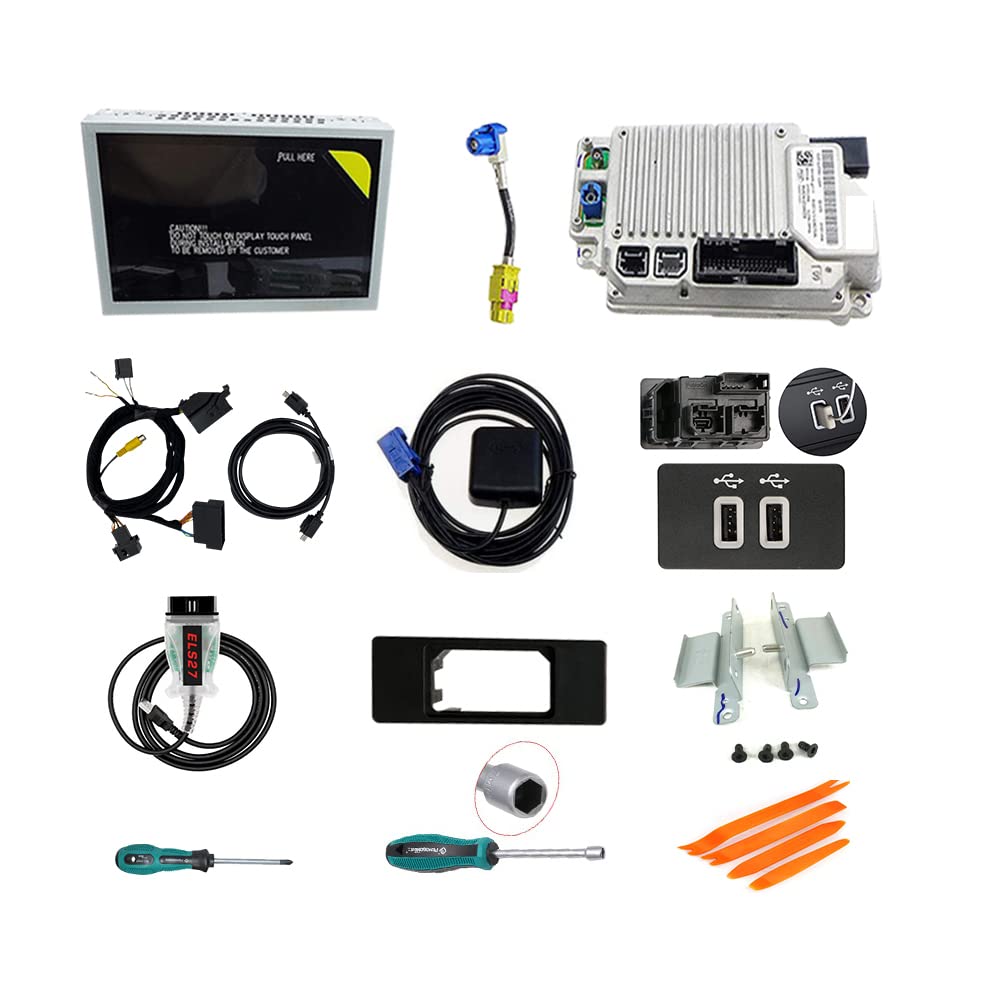 Bestycar コンプリートSYNC 1 - SYNC 3アップグレードキット フォード リンカーン 8インチ 静電容量式 タッチスクリーン SYNC 3 APIM モジュール USBインターフェー